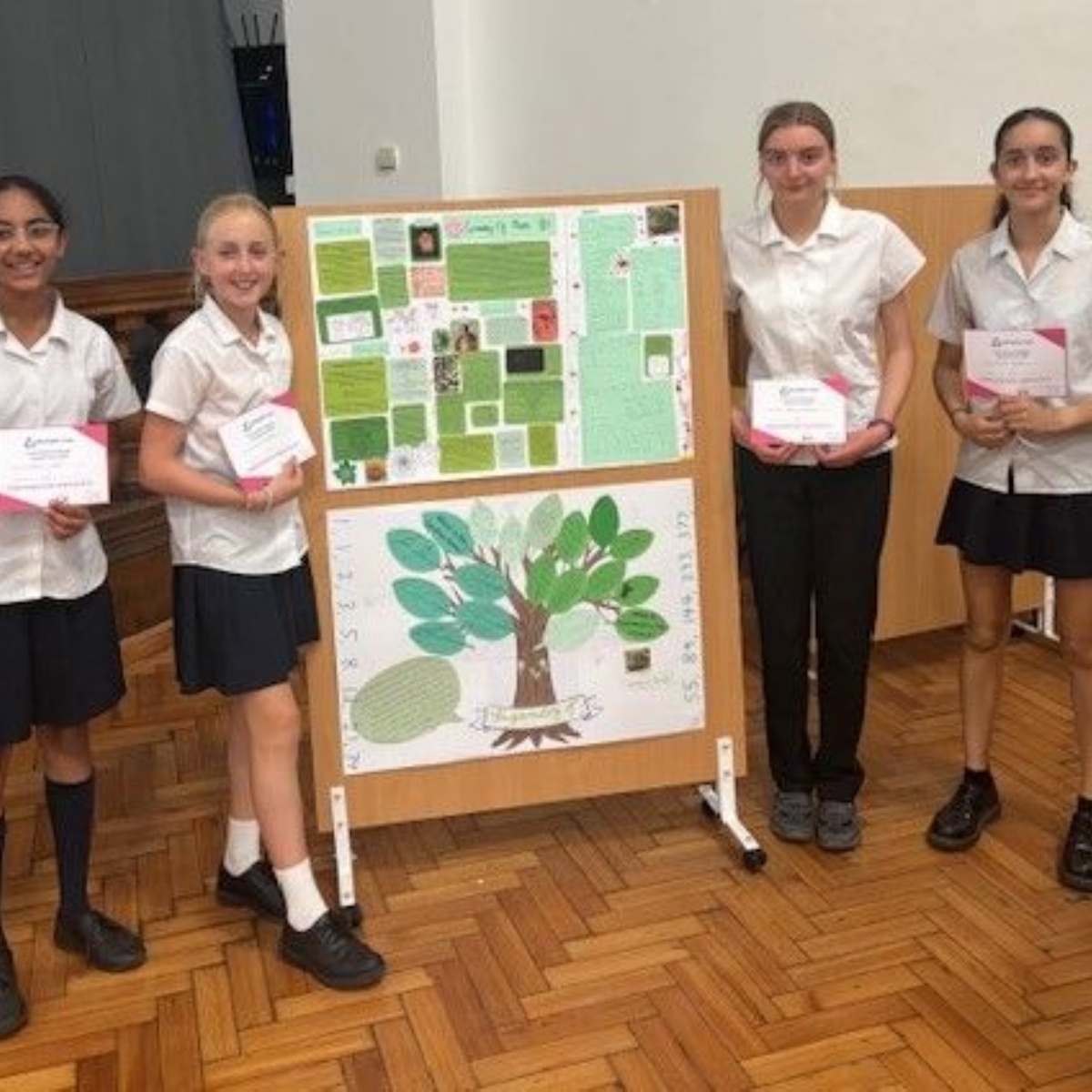 Hitchin Girls' School - Maths National Finalists!